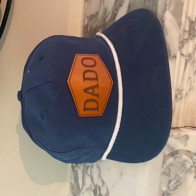 Zoni Wear Leather Patch Hat Leather Patch Trucker Hat - Etsy