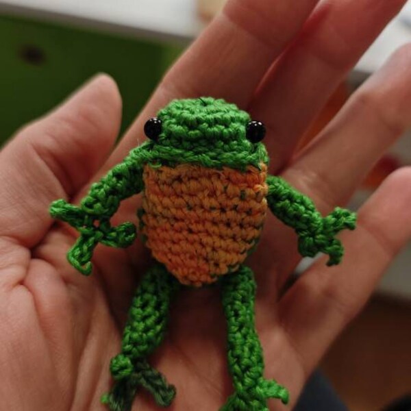 Crochet FROG Pattern Baby Frog Amigurumi: Make Your Own the Cutest ...