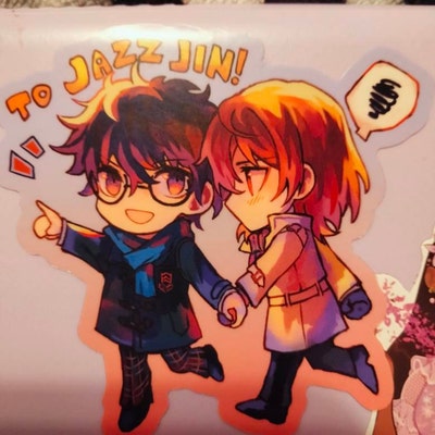 P5 Akechi & Joker Vinyl Stickers - Etsy