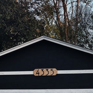 10 Inch Modern House Numbers Address Numbers Architectural Large ...