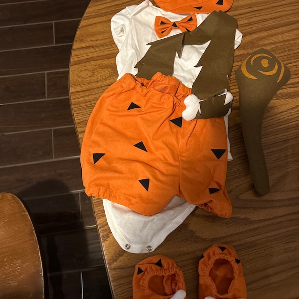 Bamm Bamm Costume for Sweetest Boys, Flintstones Birthday Party Outfit ...