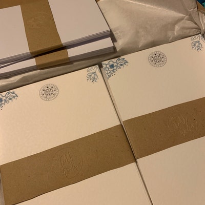 Personalised Writing Paper Set, Personalised Stationery, Customised ...