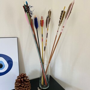 Camp Mini Arrow Set No. 3 Three Mini Wooden Arrow Hand - Etsy