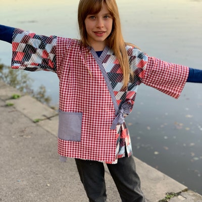 KIDS KIMONO PDF E Pattern Kids Jinbei 3 Sizes / 1Y to 8Y - Etsy