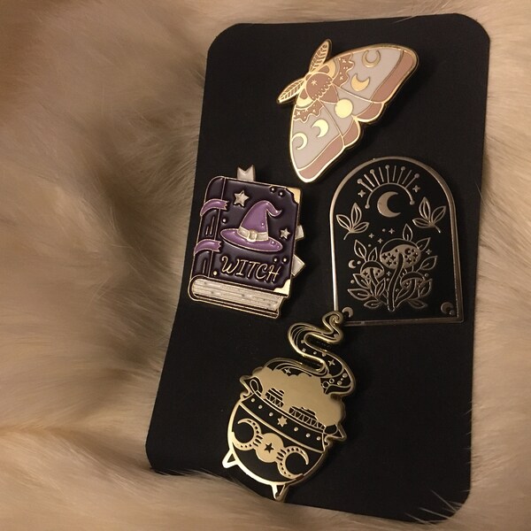Witch Mystery Pin - Etsy