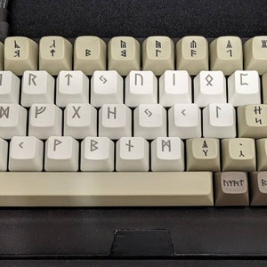 Rune Keycap Set, Elder Futhark Runes - Etsy
