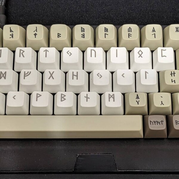 Rune Keycap Set, Elder Futhark Runes - Etsy