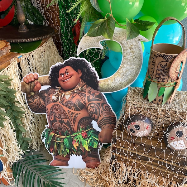 Moana & Friends Birthday Cutouts and Yard Signs - Etsy