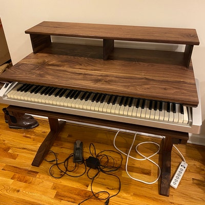 Solid Maple Studio Desk With Piano Drawer - Etsy