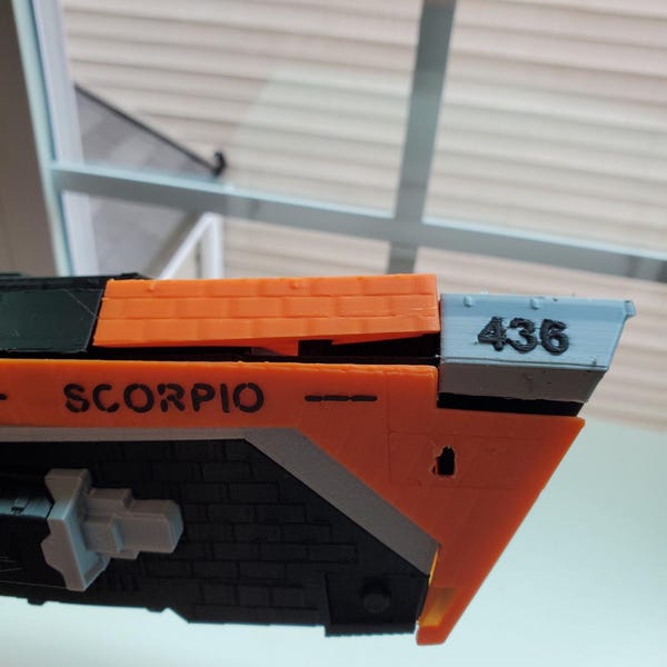1:1000 Rocinante Model Kit 3D Printed Ship From the Expanse DIY Sci-fi ...
