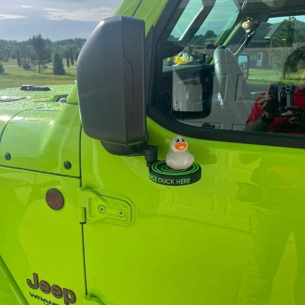 Duck Keychain 3D Printed Jeep Duck Duck Jeep - Etsy