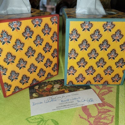 French Provence Tissue Box Cover - Etsy