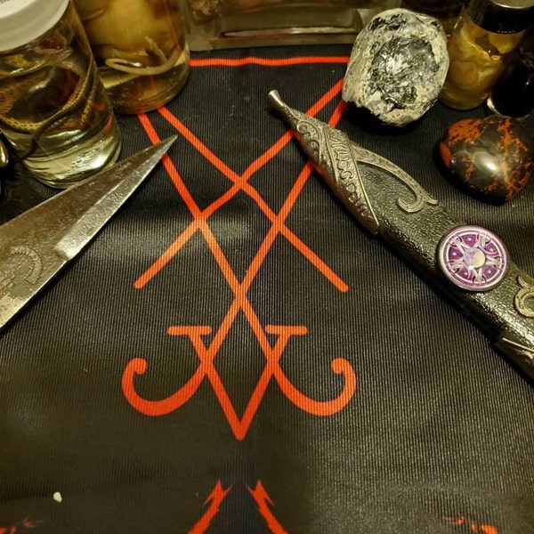 Lucifer Altar Cloth - Etsy