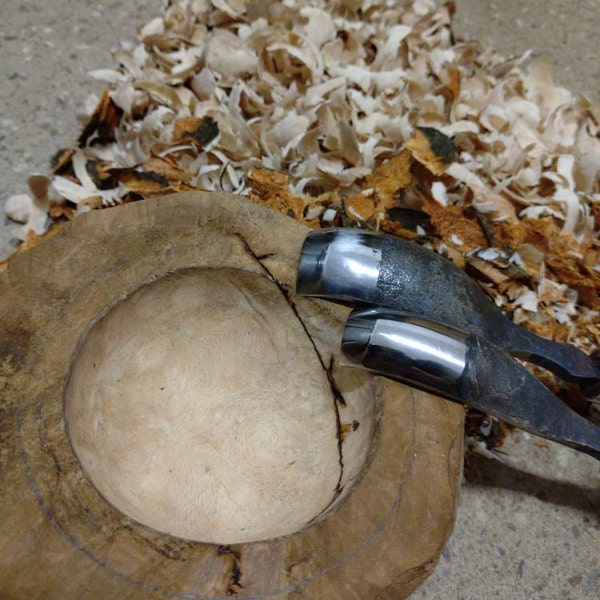 Timber Framing Rounded Chisel. Sharp Blade. Hand Forged From Hardened ...