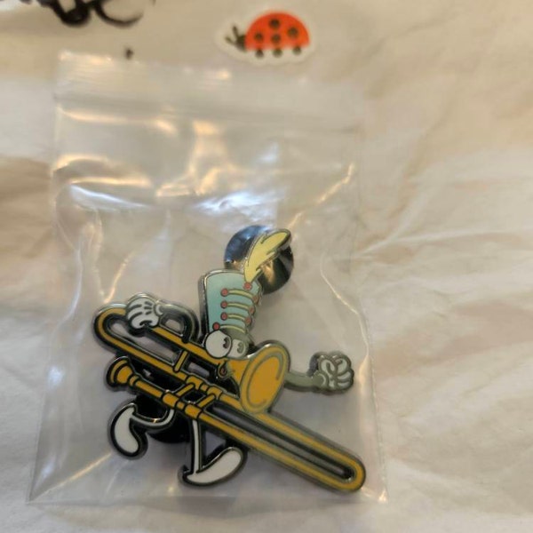 Clarinet Hard Enamel Pin Music Marching Band Cute Fun Geeky SUPER GEEK ...