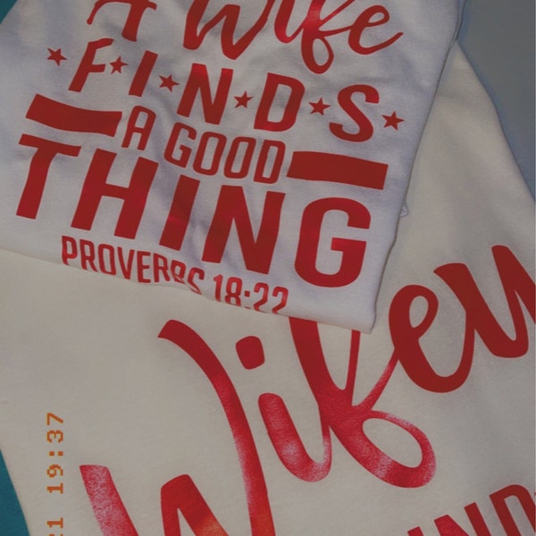 He Who Finds A Wife Finds A Good Thing Svg, Husband and Wife SVG ...
