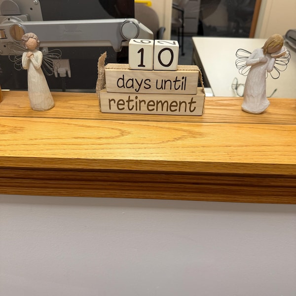 Retirement Countdown, Days (or Weeks) Until Retirement, Retirement ...