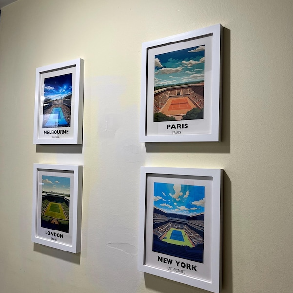 Custom Set of 6 Travel Prints, Personalized City Prints, Digital ...