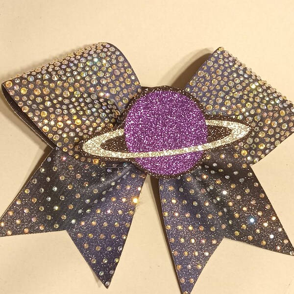 Custom Cheer Bow Custom Letter / Mascot or Letters CHS BHS Etc W Name ...
