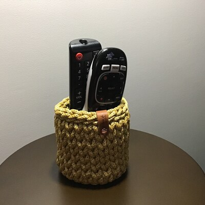 Cotton Baskets With Dividers Eye Glass Holder Remote Control - Etsy