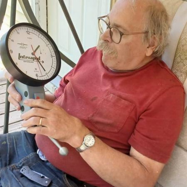 8 Inch Dial Test Indicator Wall Clock, Great Gift for Machinist ...