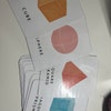 30 Body Parts Cards, Montessori Flashcards, Pre-school Cards, Rainbow ...