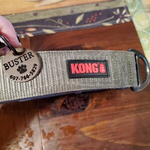 Quiet Dog Tag, Leather Dog Tag, Personalized Leather Dog Tag, Pet ...