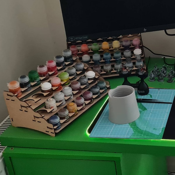 28 Pot Gw/citadel Modular Paint Rack - Etsy