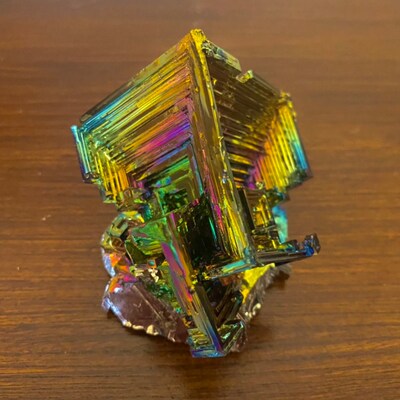Beautiful Giant Colorful Bismuth Crystal Quantity 1 Size 11.5cm from ...