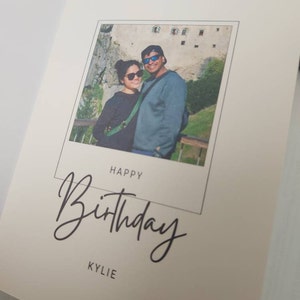 Custom Photo Card, Custom Picture, Personalisable, Custom Card ...
