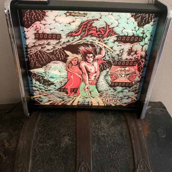 Williams Flash Pinball Head LED Display Light Box - Etsy