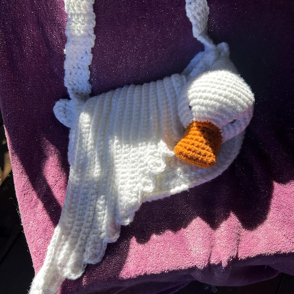 Crochet Duck Bag Pattern PDF – DIY Animal Purse Instructions – US Terms ...