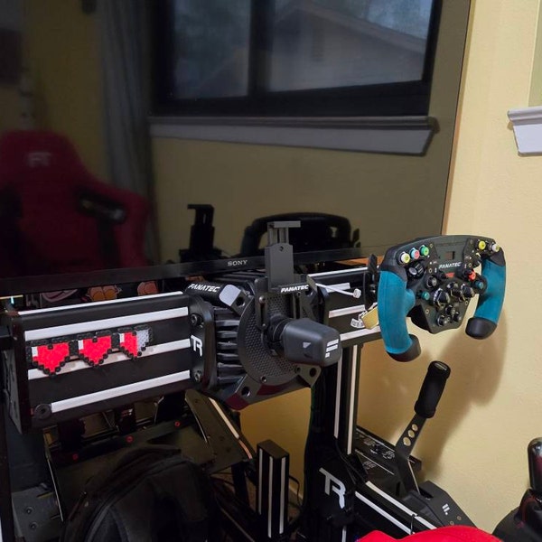 Fanatec Wall Hanger for Steering Wheel Rims by EPIC Sim Solutions ...