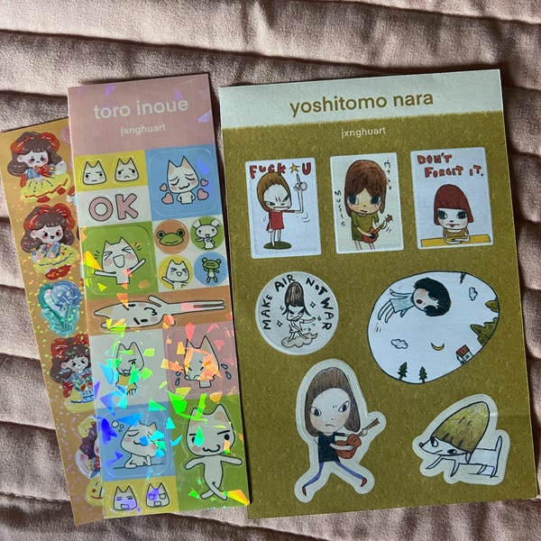 Toro Inoue Sony Playstation Cat Holographic Vinyl Sticker Sheet - for ...