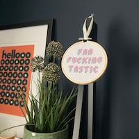 Holy Bum Flaps Cross Stitch Kit - Etsy UK