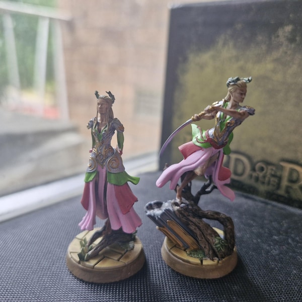 The Baroness | Young Female Elf Noble Mini | 32mm & 74mm Model ...