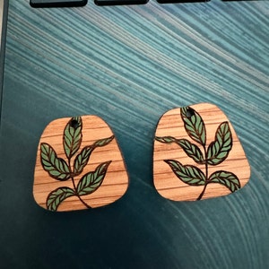 2 Flower Hair Clip Files, Leather Hair Clip Files, Digital Hair Claw ...