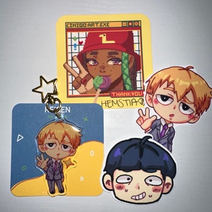 Blu Lock Stickers // Isagi, Bachira, Kunigami, Chigiri, Rin, Nagi, Baro ...