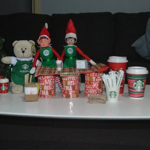 Mcelves Fast Food Display, Elf Props, Costume for Elf Dolls, Elf ...