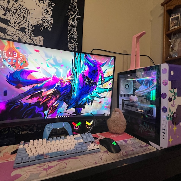 Custom PC Case - Desktop Gaming Computer Case - Solo Leveling Anime ...