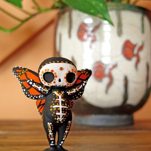 Skeleton Pixie Sculptures Figurine Hand Painted 3D Printed - Etsy