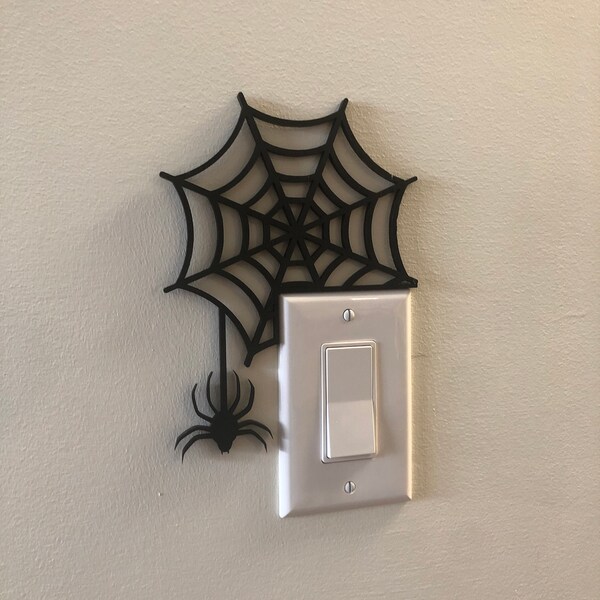 Halloween Door Corner Sign, Spider Web Halloween Decor, Halloween ...