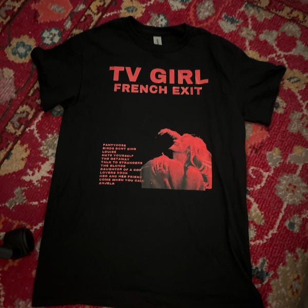 TV Girl Unisex T-shirt - French Exit Album Tee - Music Band Graphic ...