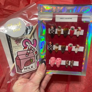 Chilly CHOOSE YOUR COLOR Full Nail Set - Etsy