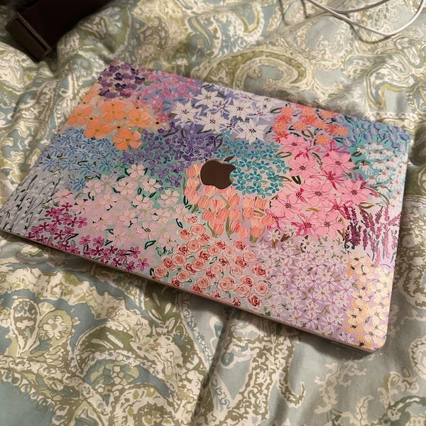 Colorful Flowers MacBook Case for MacBook Pro 13 Inch Mac Air 15 13 ...