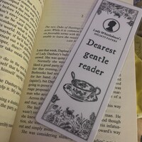 Bridgerton Bookmark BUNDLE I Lady Whistledown I Dearest Gentle Reader ...
