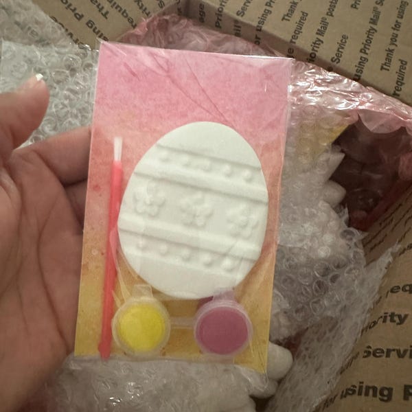 DIY Paint Your Own Plaster Donut: Kids Party Favor - Etsy