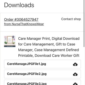 Case Manager Care Planning Printable Planner, Nurse Care Management ...