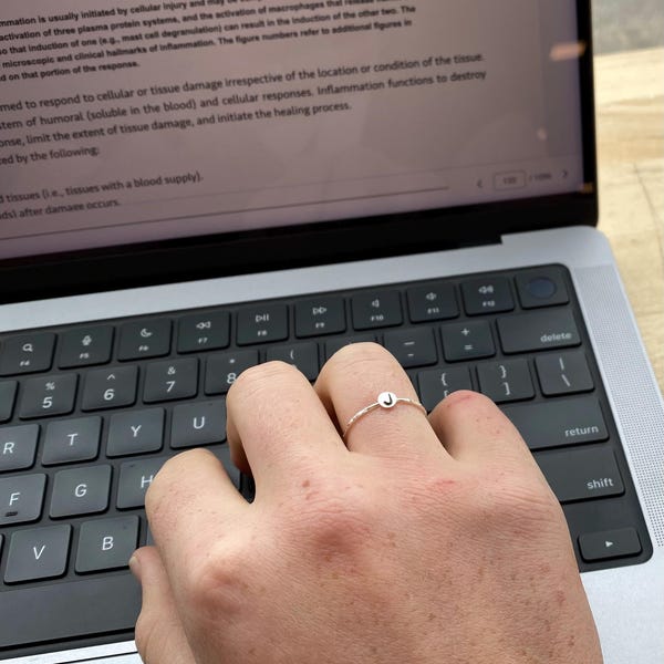 Set of 4 Knuckle Rings, Knuckle Rings, Knuckle Ring Set, Stacking Rings ...