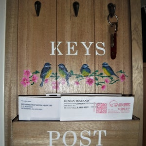 Wood Burning Customised Wood Keyring Wooden Handmade Art | Etsy